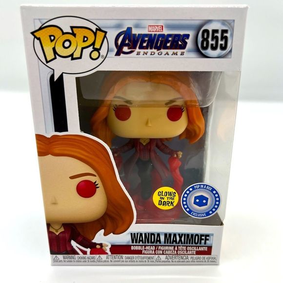 Funko | Other | Copy Funko Wanda Maximoff 855 Glow In The Dark | Poshmark